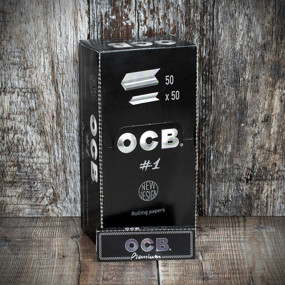 OCB Regular Premium Rolling Papers - Box of 50 | Smoke-King