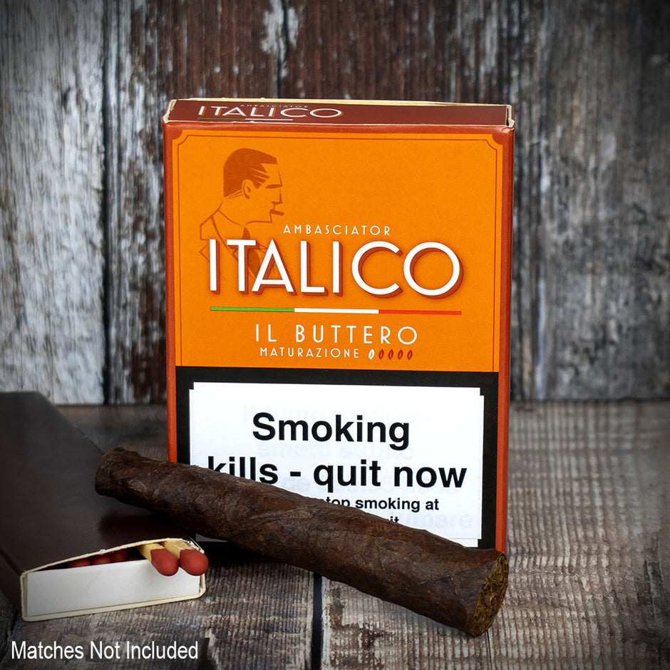 Ambasciator Italico Il Buttero Italian Cigars - Pack of 5 | Smoke-King