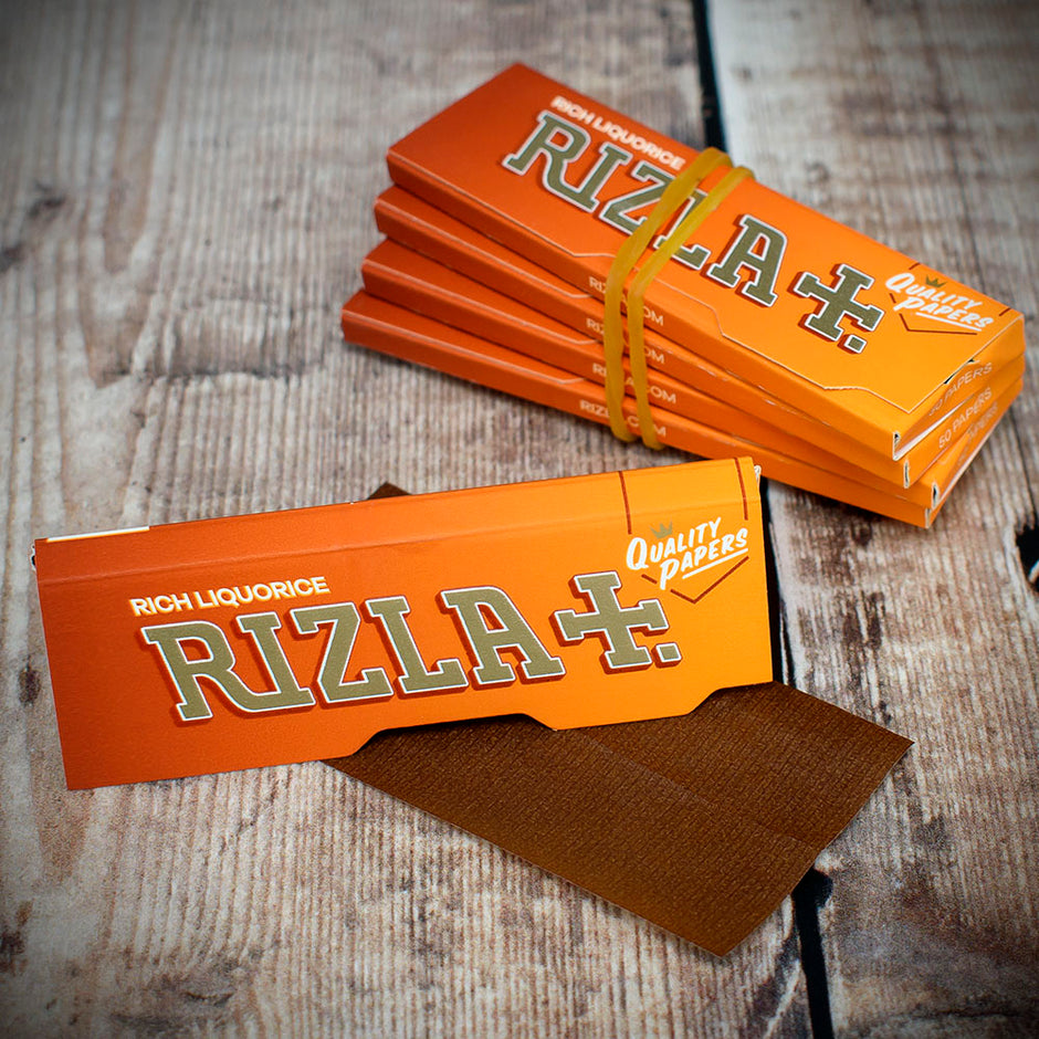 Rizla | Regular Rolling Papers Licquorice - Bundle of 5