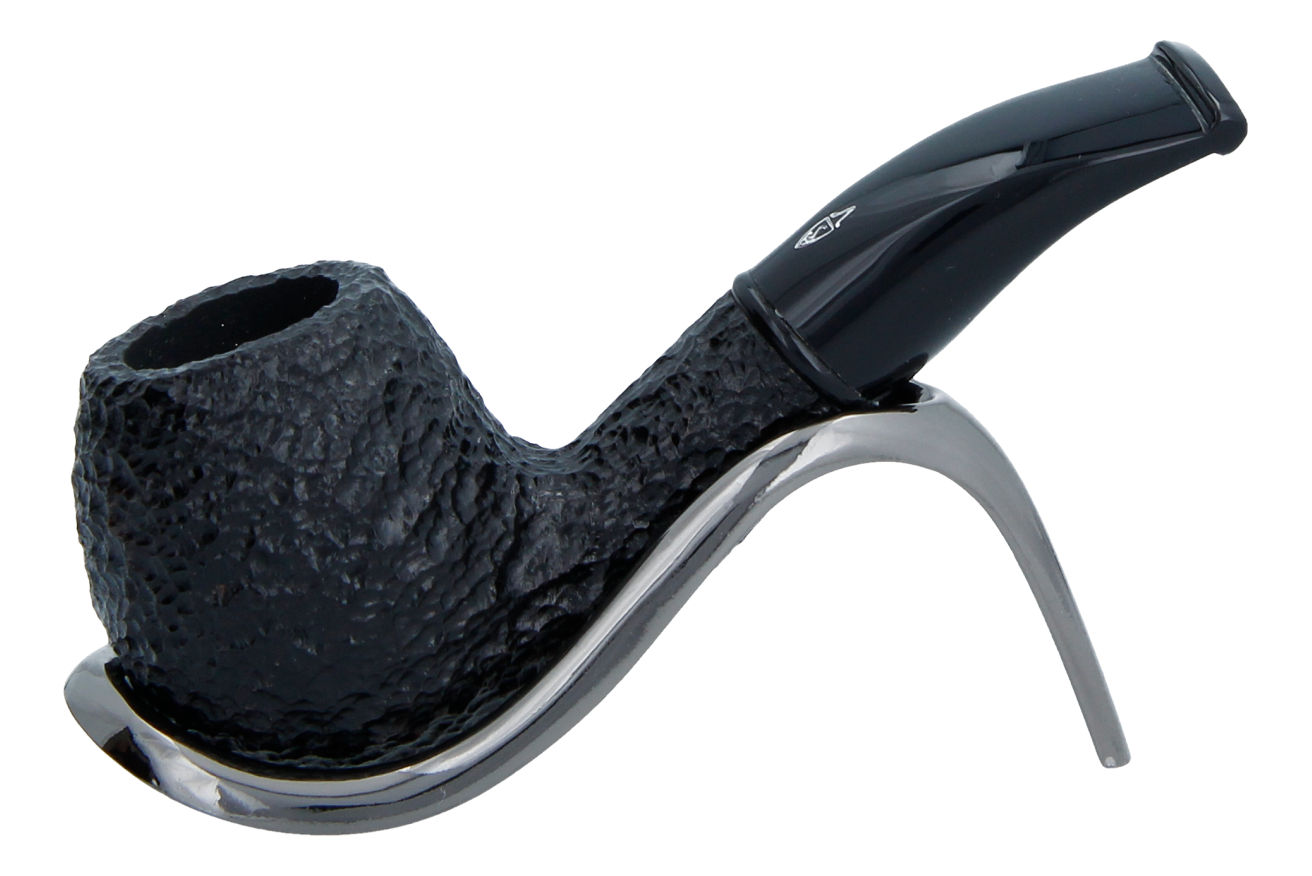 Savinelli Mini - Black Rusticated Briar Smoking Pipe - Shape 626 (6mm ...