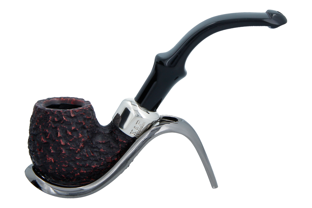 Peterson Of Dublin System Rustic Briar Smoking Pipe - Shape No.317