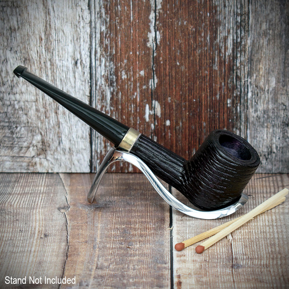 Smoke-King Beechwood Pipe Straight Rustic Smoke-King