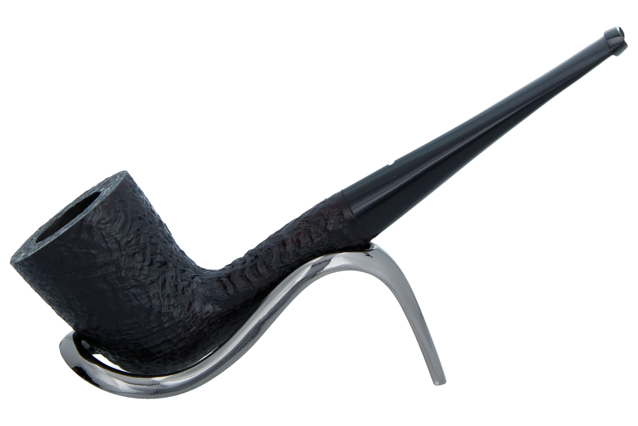 Alfred Dunhill White Spot Briar Smoking Pipe - Shell 4105