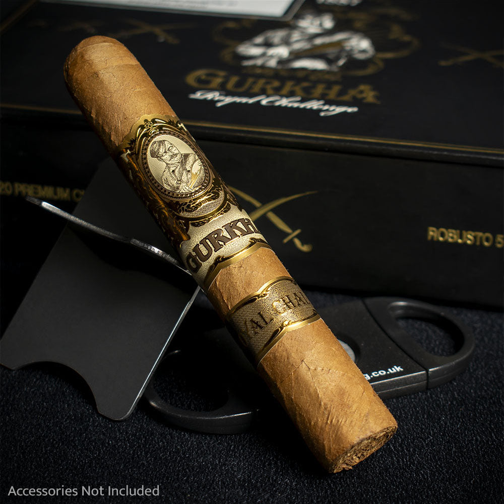 Gurkha Royal Challenge Robusto Cigars - Box of 20