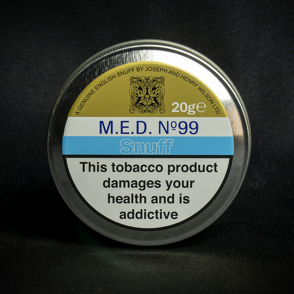 J. & H. Wilson M.E.D.No 99 Snuff 20g Tin Smoke-King