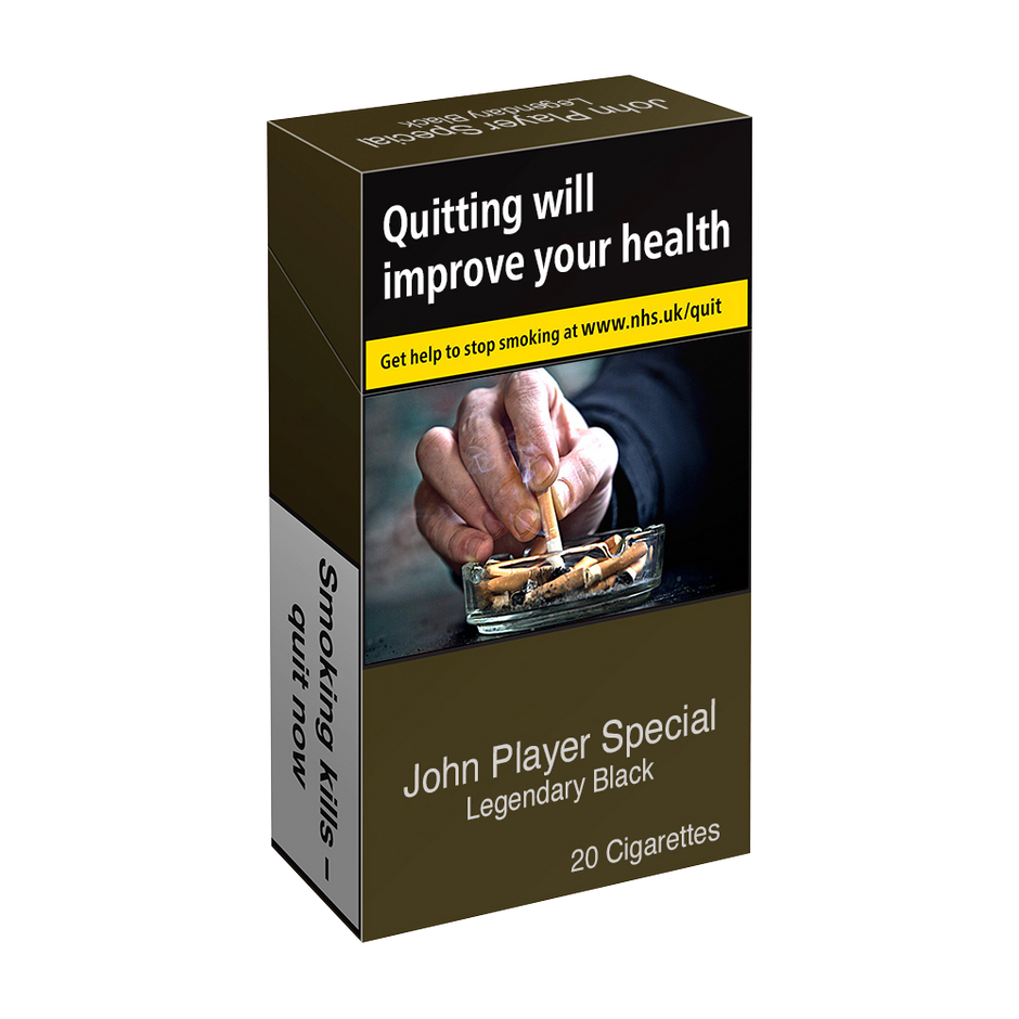JPS Legendary Black King Size - 20 Cigarettes - Smoke-King