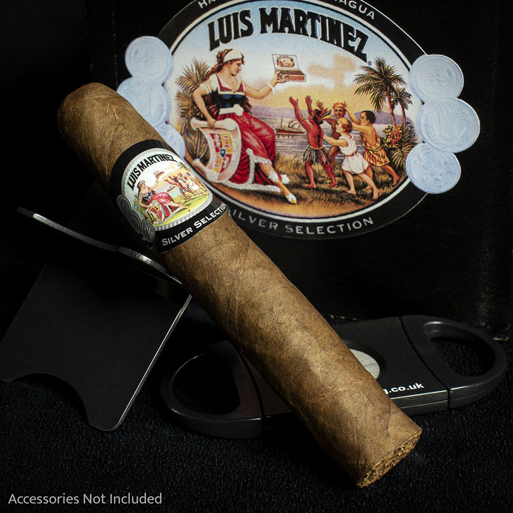 Luis Martinez Silver Selection Hamilton Robusto Cigar - Single - Smoke-King