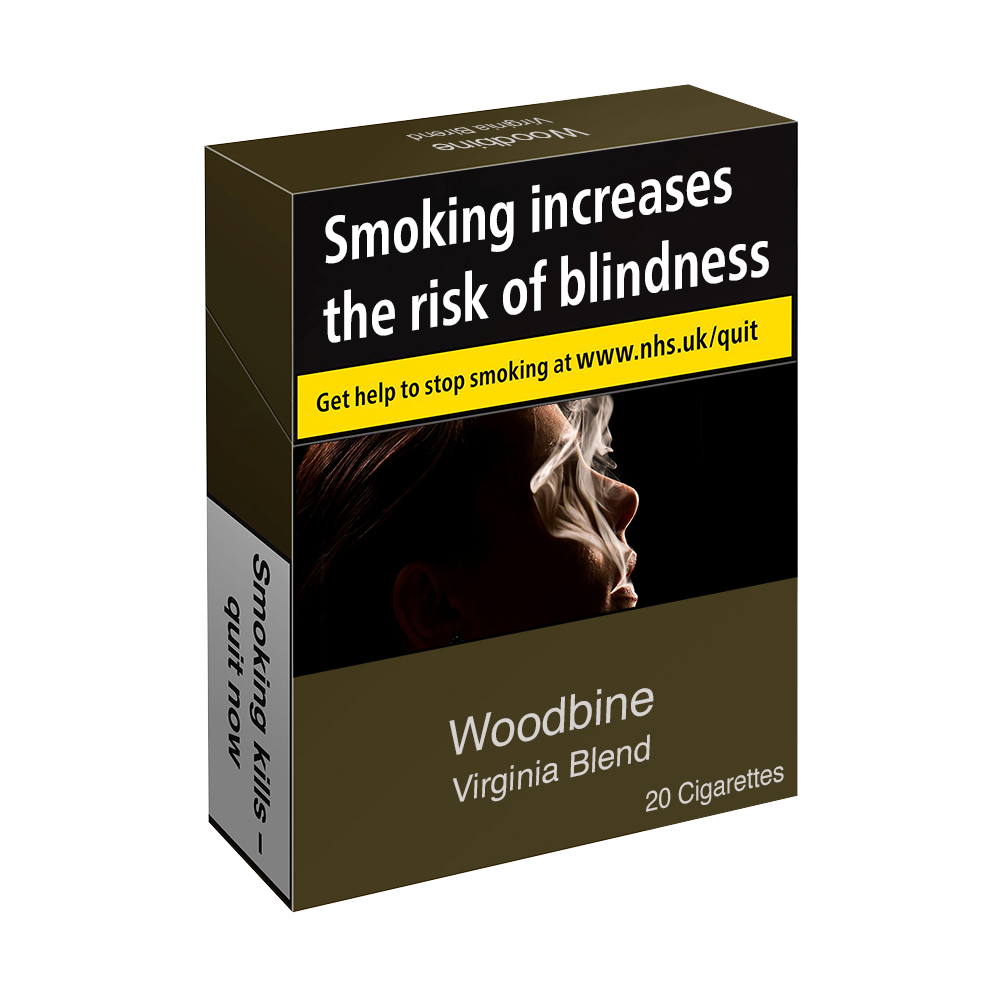 Woodbine Untipped King Size - 20 Cigarettes - Smoke-King