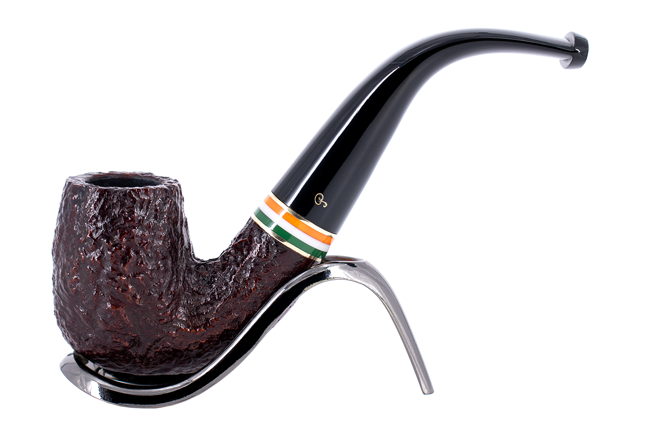 Peterson of Dublin St. Patrick's Day 2026 Sandblast Briar Pipe - Shape