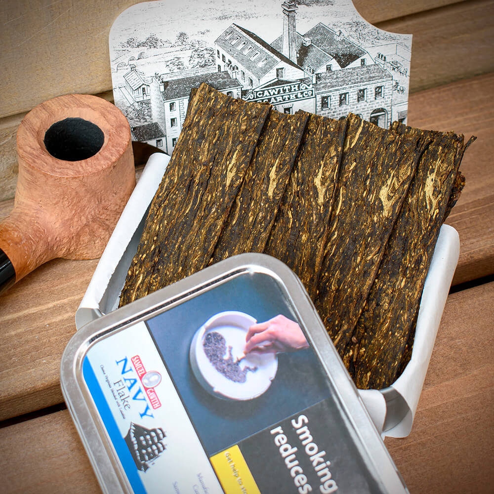 Samuel Gawith| Navy Flake Pipe Tobacco - 50g Tin