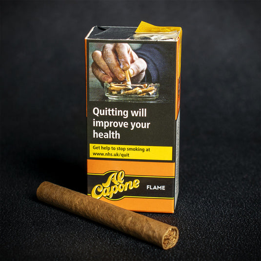 Al Capone Pockets Flame Cognac Filter Cigarillos - Pack of 10