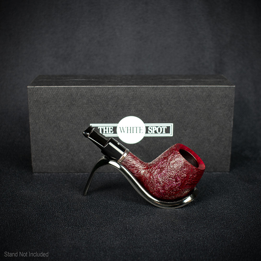 Alfred Dunhill White Spot Briar Smoking Pipe - Ruby Bark 4901