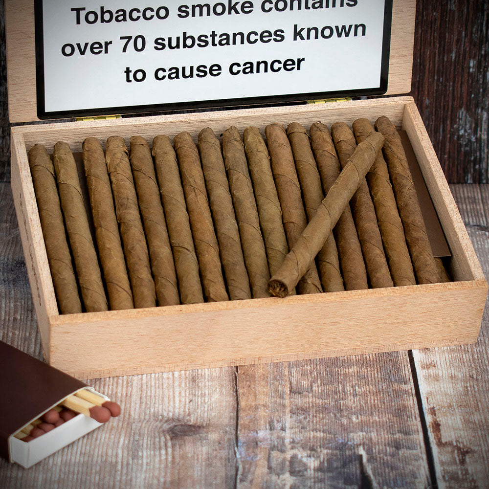 Smoke-King Dutch Mini Cigarillos - Box of 50 Cigars Smoke-King
