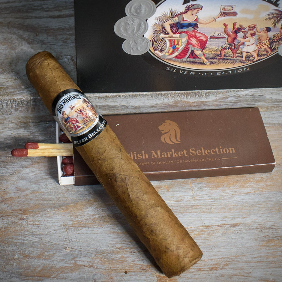 Luis Martinez Crystal Robusto Silver Selection Cigar - Single - Smoke-King
