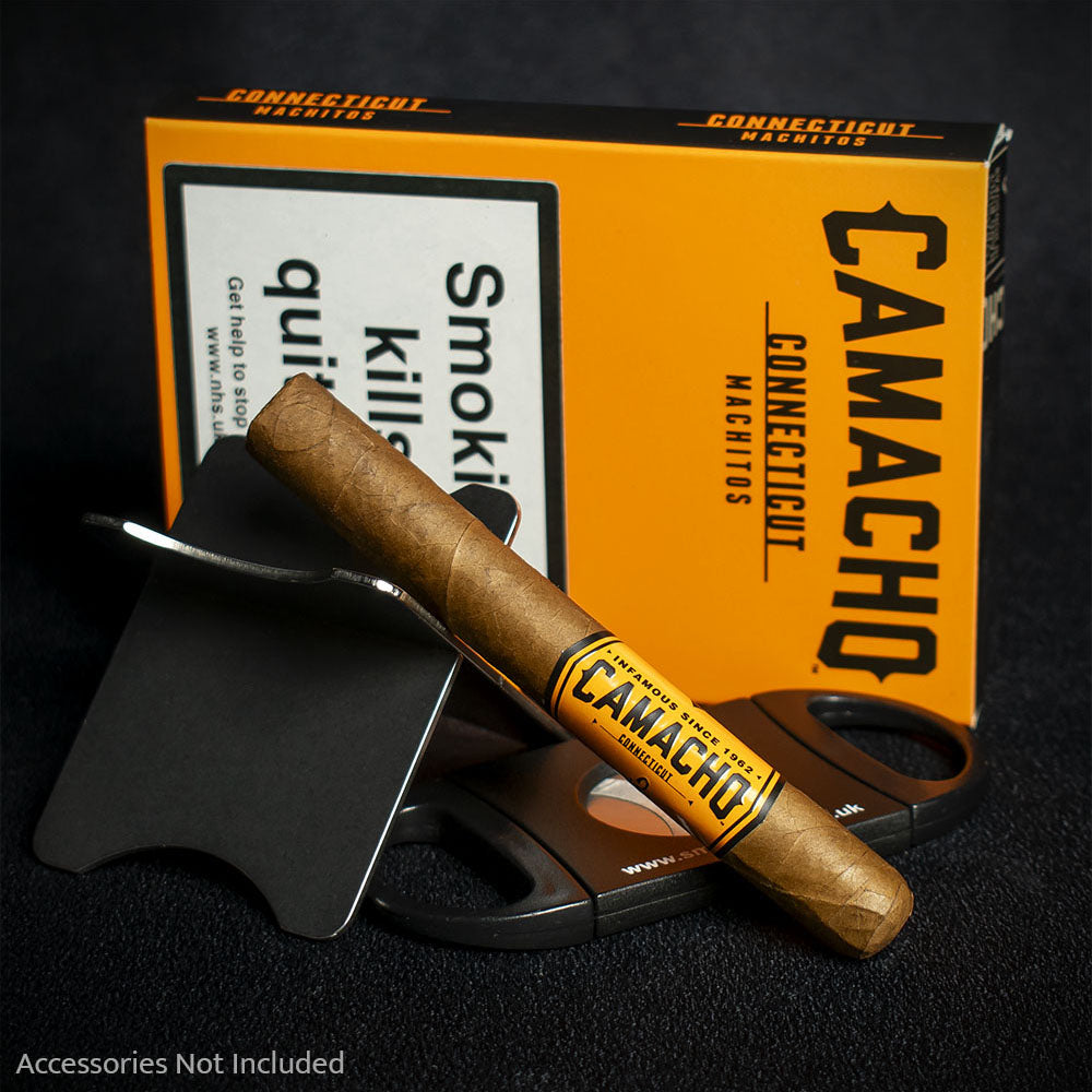 Camacho Connecticut Machitos Cigars - Pack of 6 Smoke-King