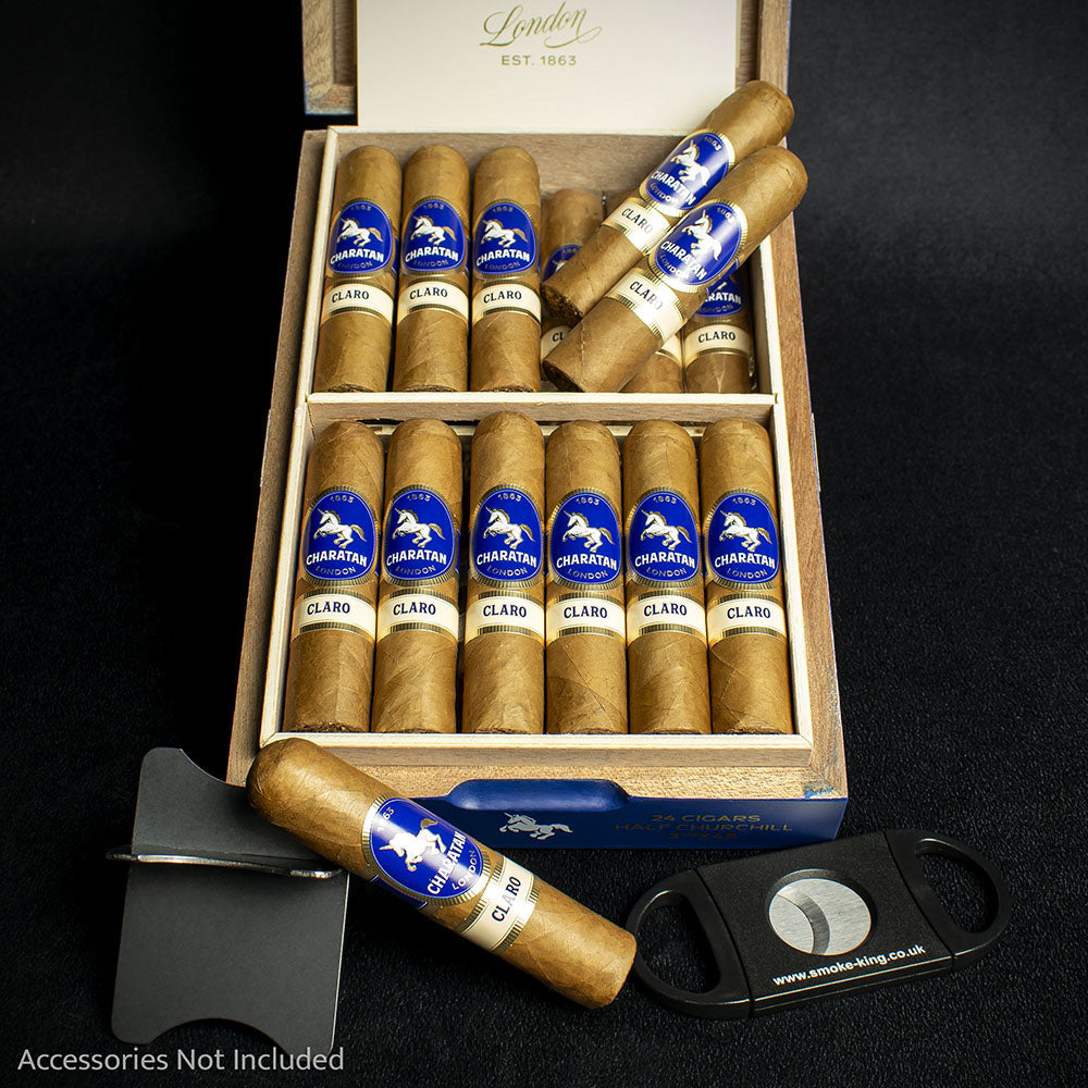 Charatan Nicaraguan Claro Half Churchill Cigar - Single