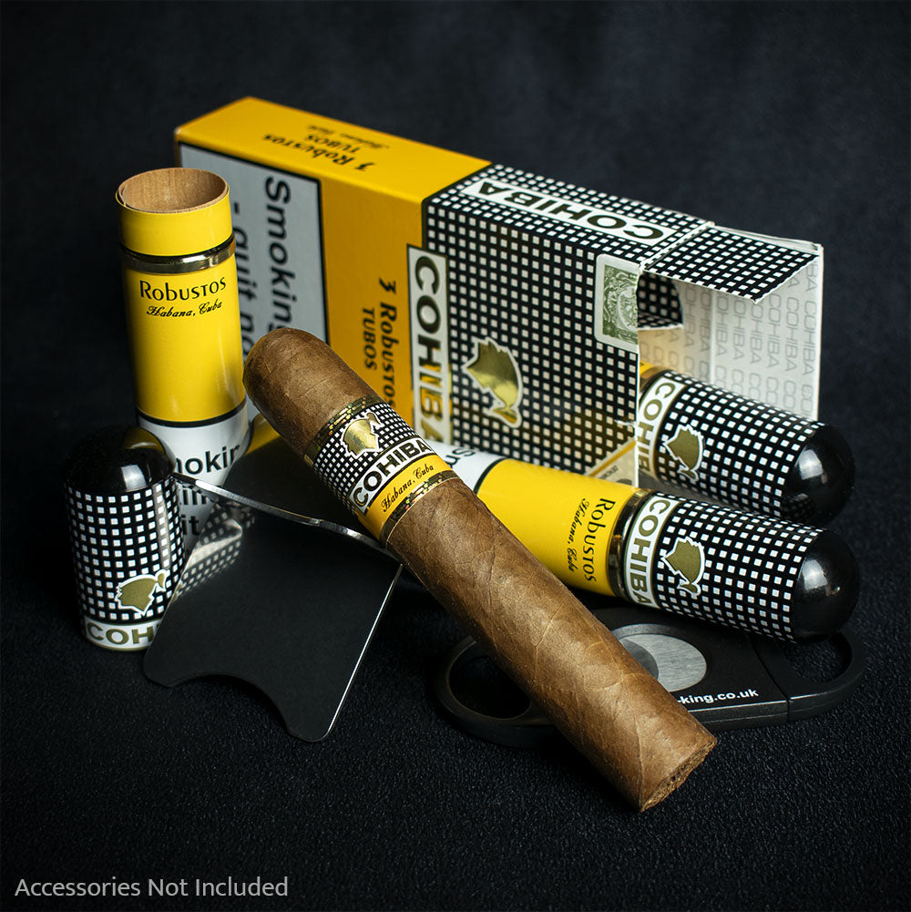 Cohiba Robustos (Tubos) Cuban Cigar - Single | Smoke-King