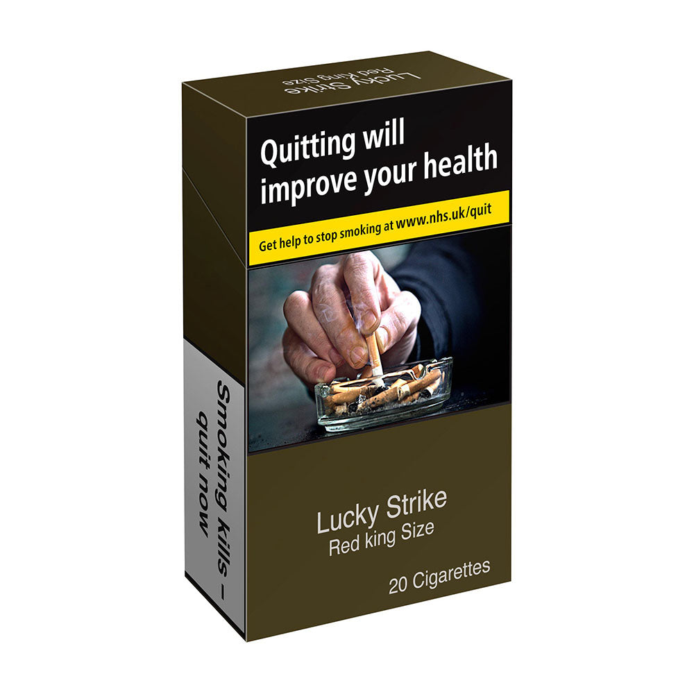 Lucky Strike Red King Size - 20 Cigarettes