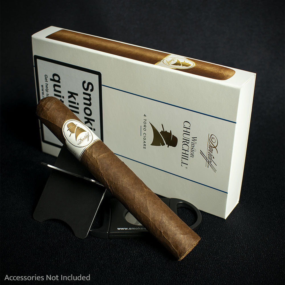 Davidoff Winston Churchill (Commander) Toro Cigar - Single - Smoke-King