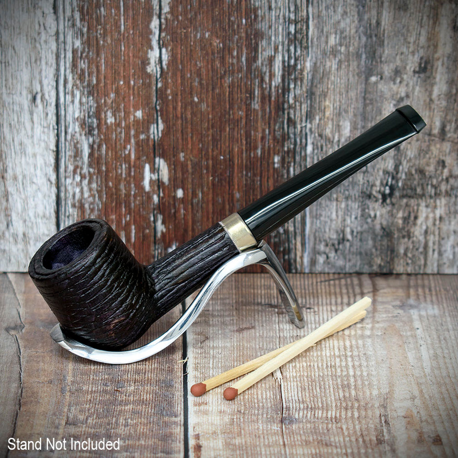 Smoke-King Beechwood Pipe Straight Rustic Smoke-King