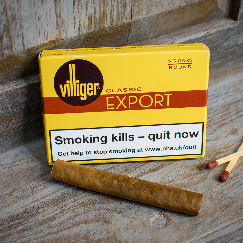 Villiger Export Round Cigars - 5 Pack