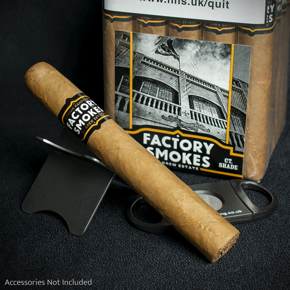 Drew Estate Factory Smokes New World Shade Toro Cigars - Bundle of 25