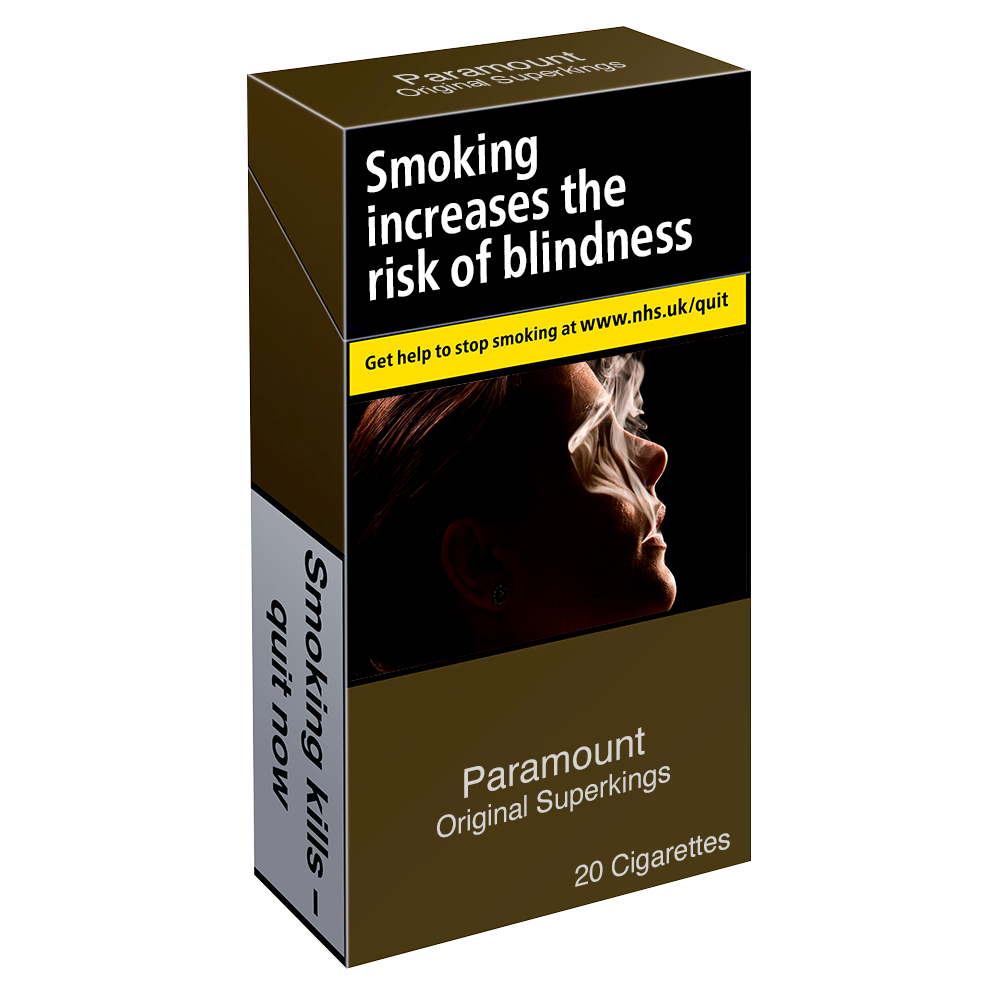 Paramount Original Superkings - 20 Cigarettes