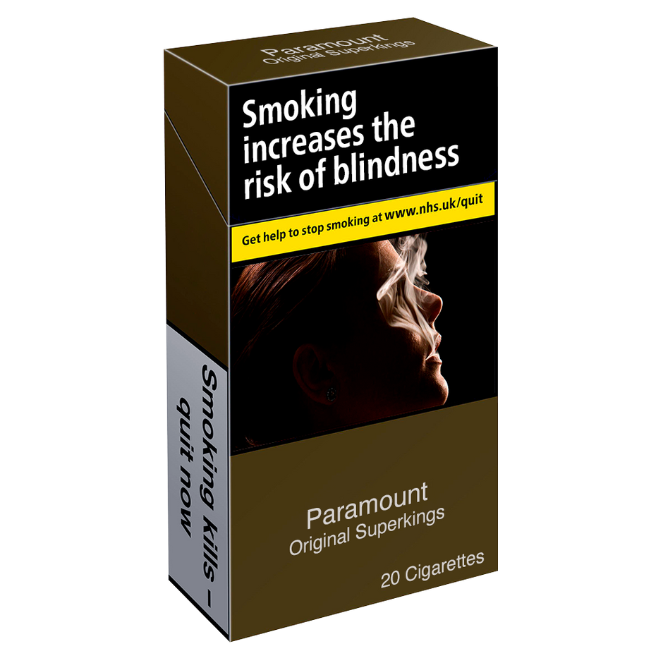 Paramount Original Superkings - 20 Cigarettes