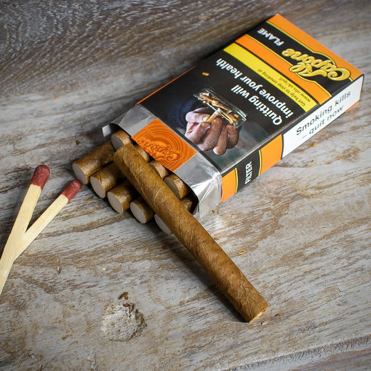 Al Capone Pockets Flame Cognac Filter Cigarillos - Pack of 10