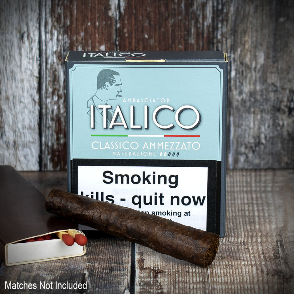Italico Ambasciator Classico Ammezzato Italian Cigars - Pack of 5
