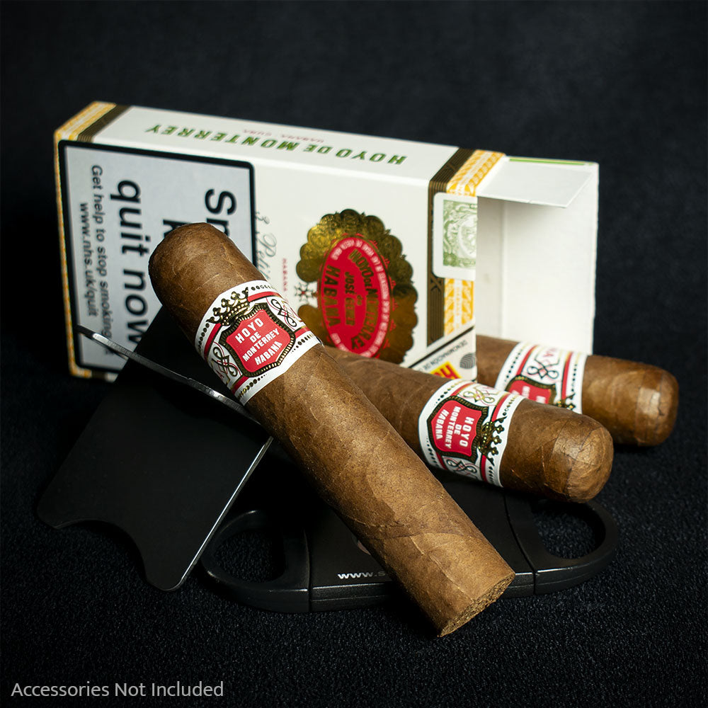 Hoyo de Monterrey Petit Robusto Cuban Cigars - 3 Pack