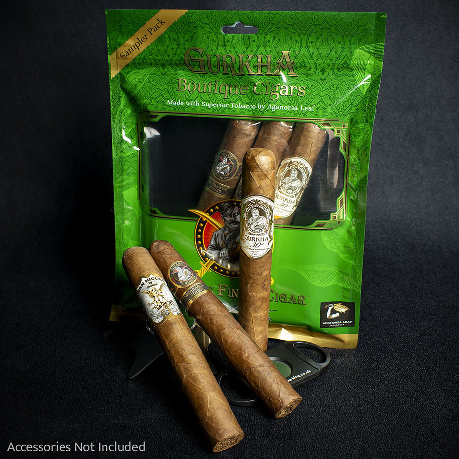 Gurkha Selection Boutique Toro Cigars - Green Pack of 6