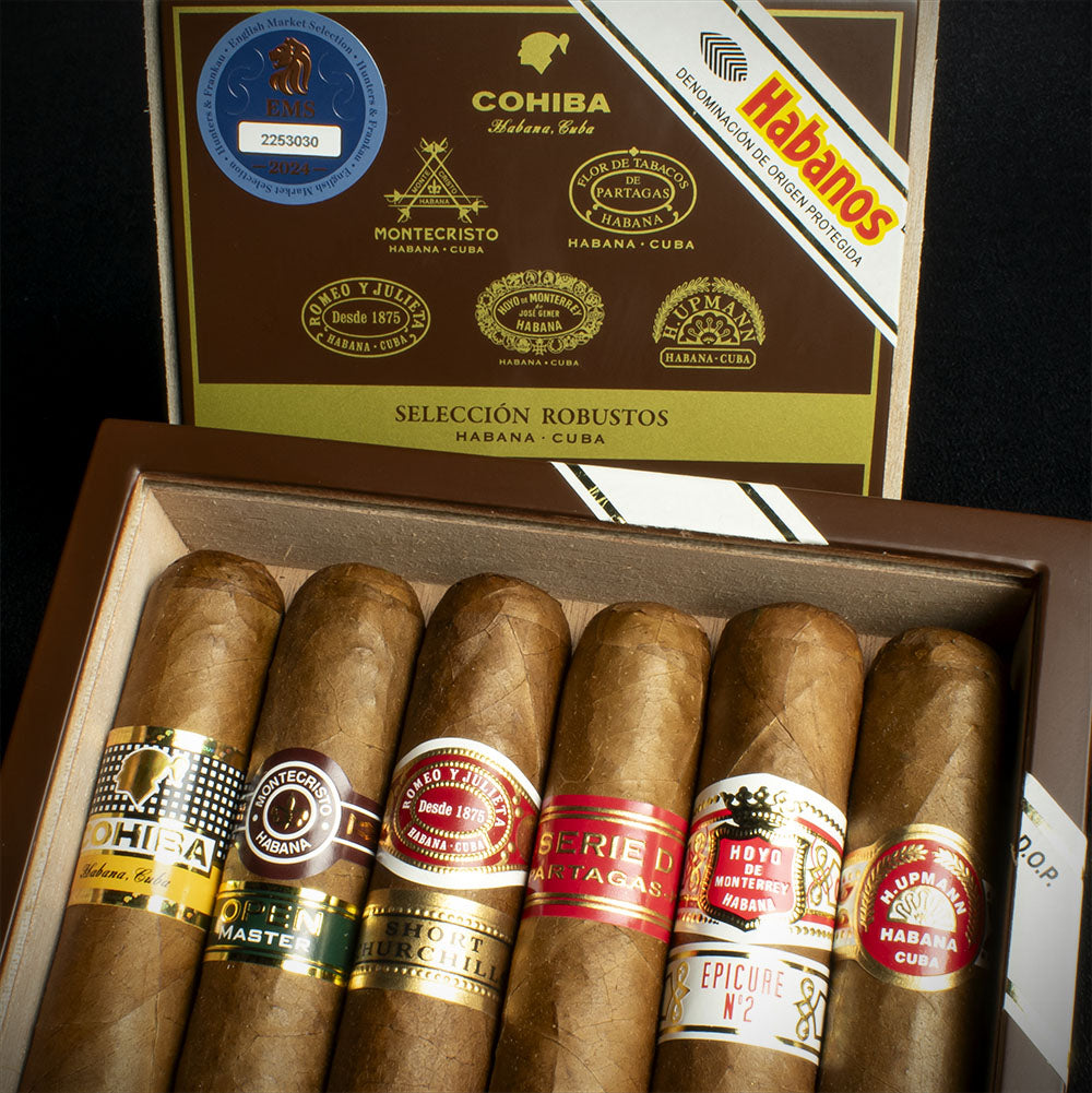 Cuban Robusto Havana Cigar Sampler - 6 Cigars