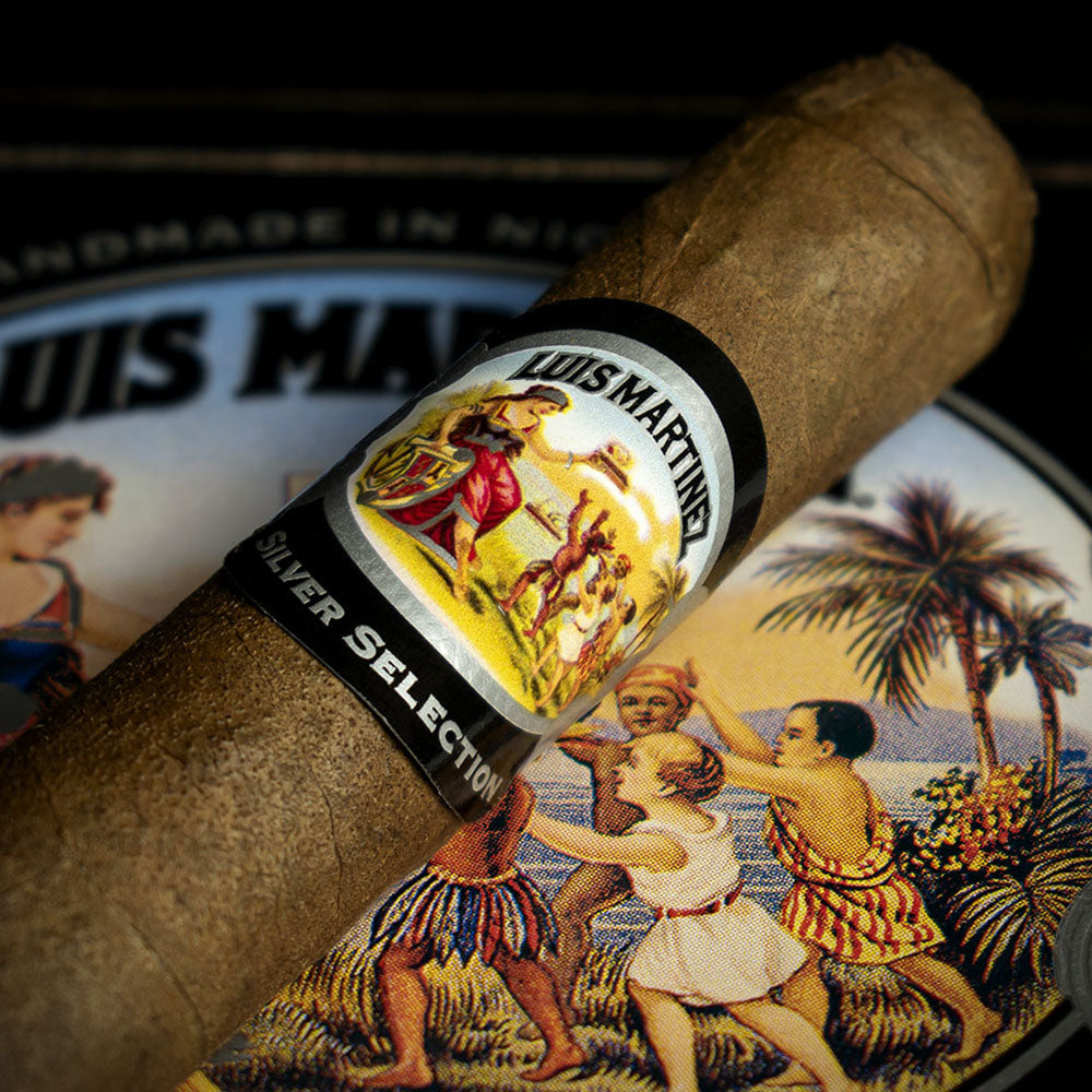 Luis Martinez Silver Selection Tres Petit Corona - Single Cigar Smoke-King