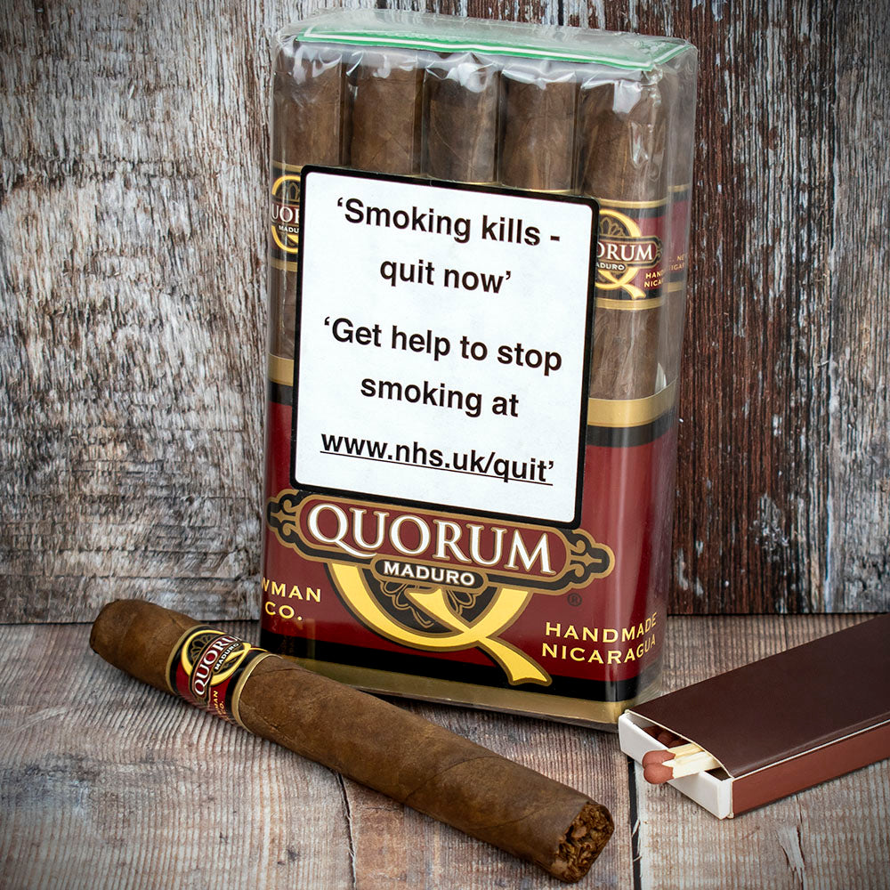 Quorum Corona Maduro Cigars - Bundle of 10