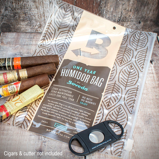 Boveda One Year Humidor Bag For Cigars - Medium