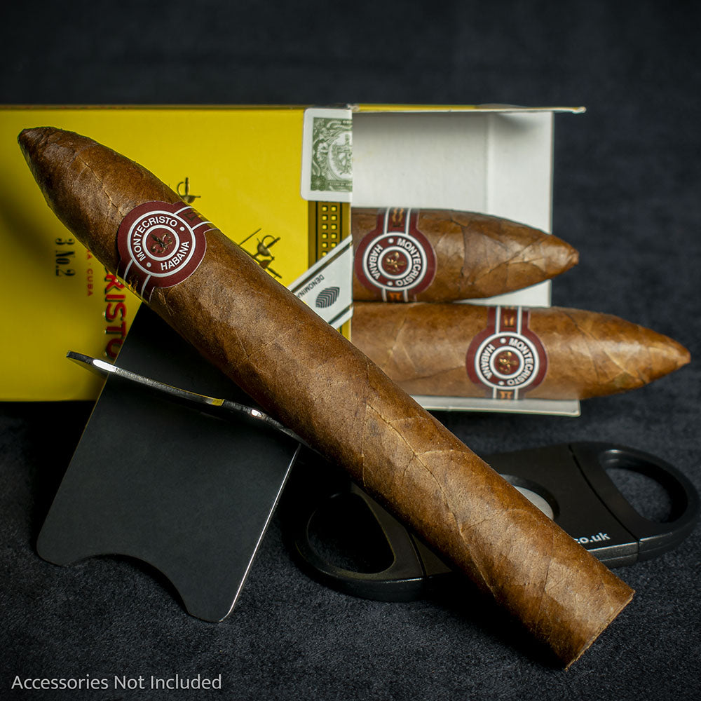 Montecristo No.2 Cuban Cigars - 3 Pack
