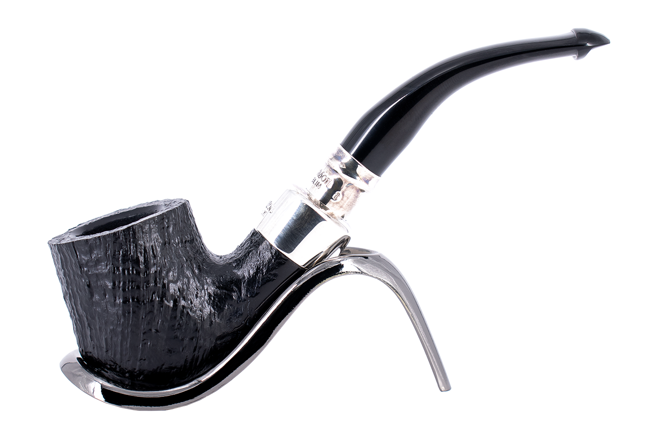 Peterson of Dublin System Spigot Sandblasted Briar Pipe - Shape 301