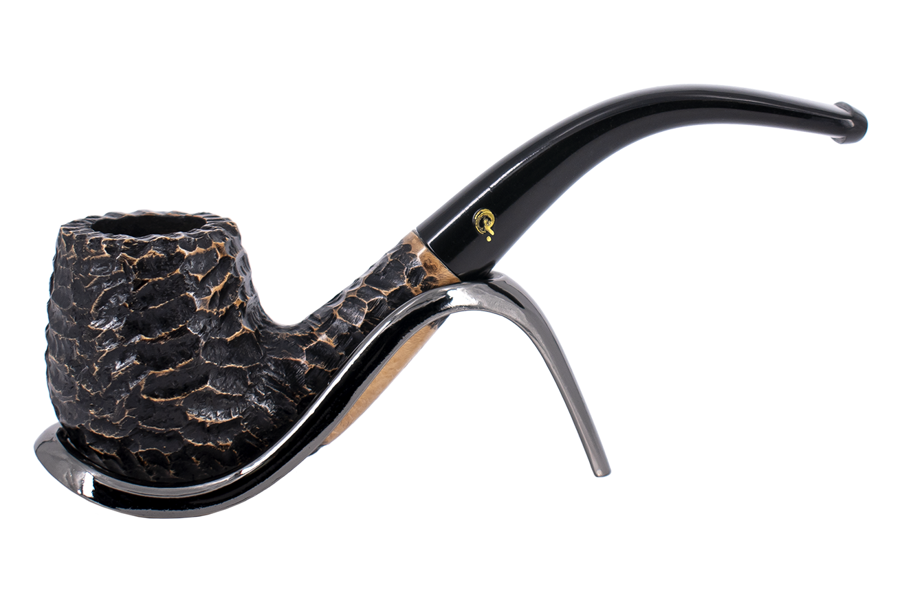 Aran Rusticated Briar Smoking Pipe By Peterson of Dublin - Shape No.65