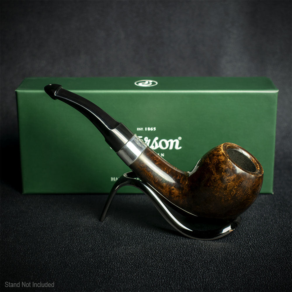 Peterson Sherlock Holmes | Dark Series | Smooth Strand Briar Pipe