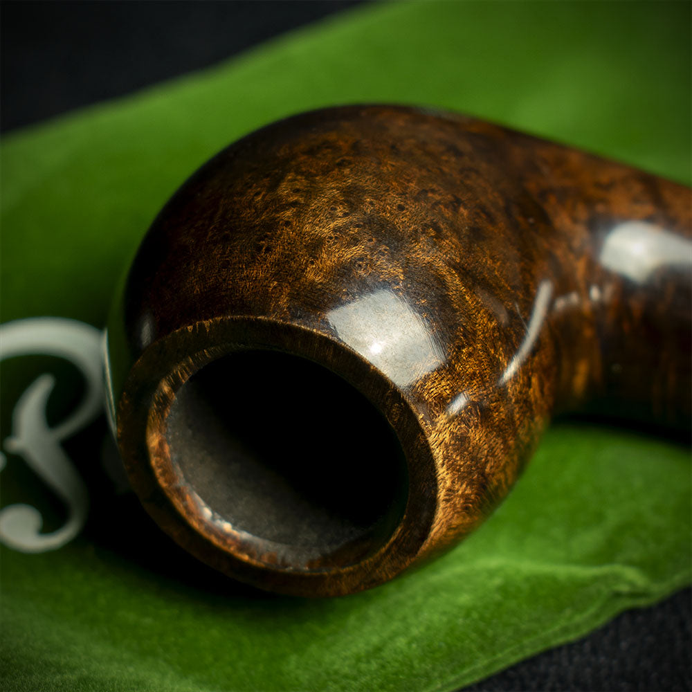 Peterson Sherlock Holmes | Dark Series | Smooth Strand Briar Pipe
