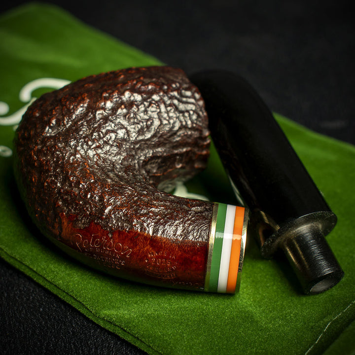 Peterson of Dublin St. Patrick's Day 2026 Sandblast Briar Pipe - Shape