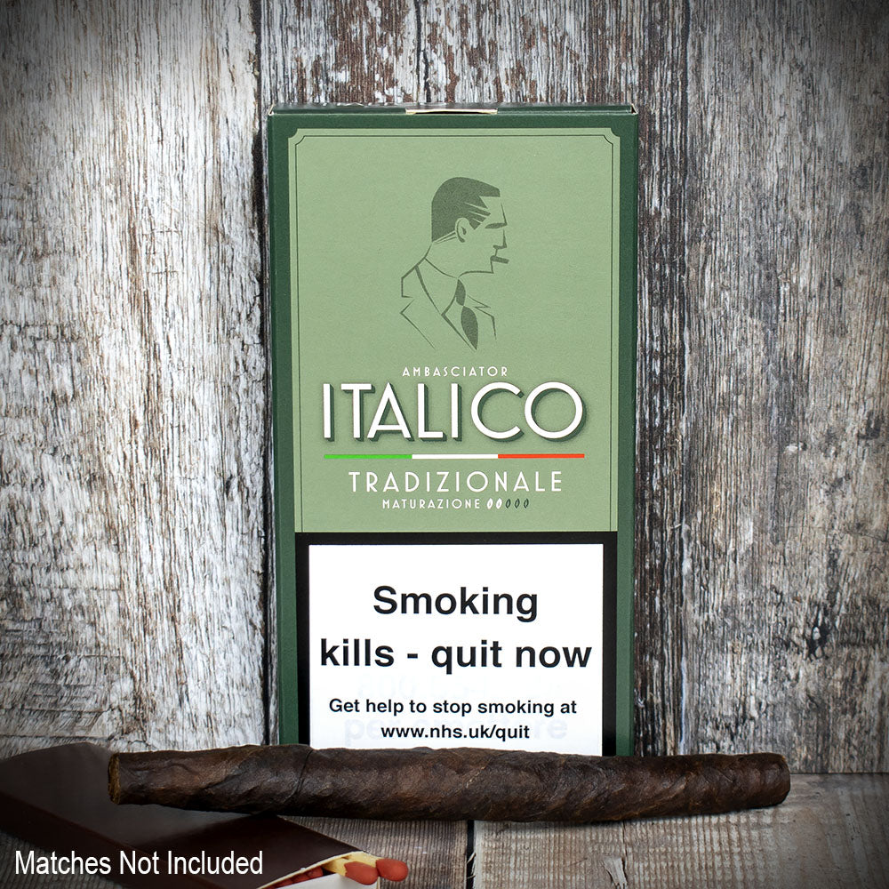 Ambasciator Italico Tradizionale Italian Cigars - Pack of 5 | Smoke-King