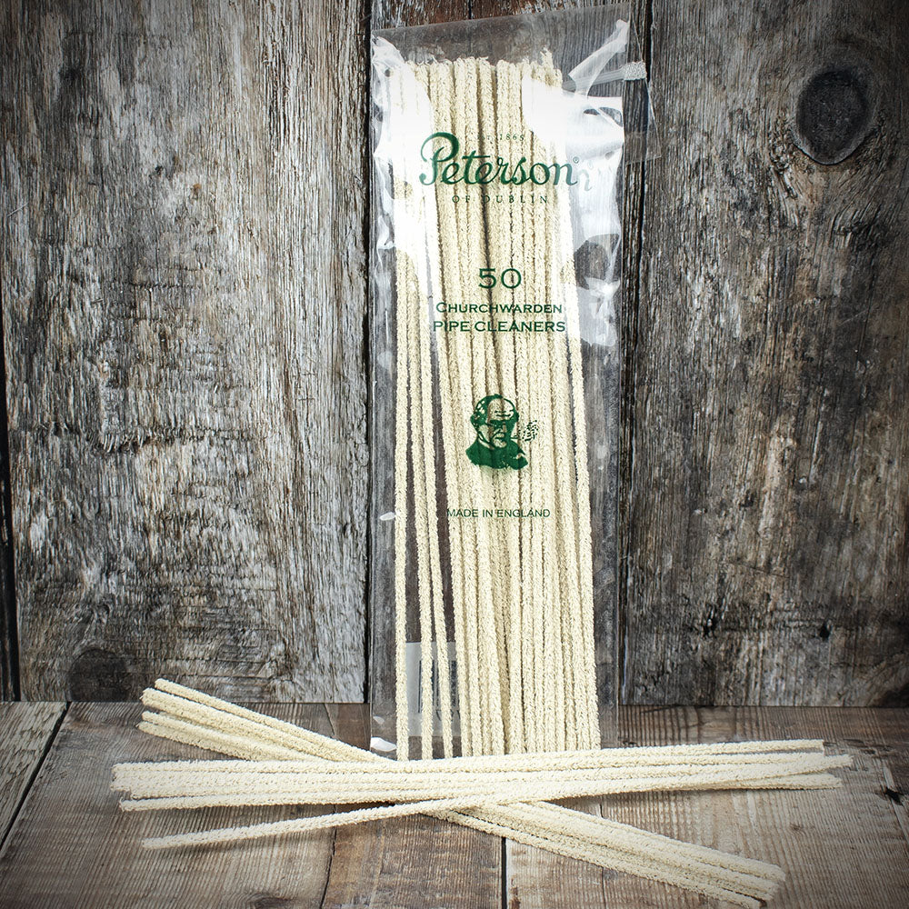 Peterson of Dublin Churchwarden Pipe Cleaners - 50 Pack Smoke-King