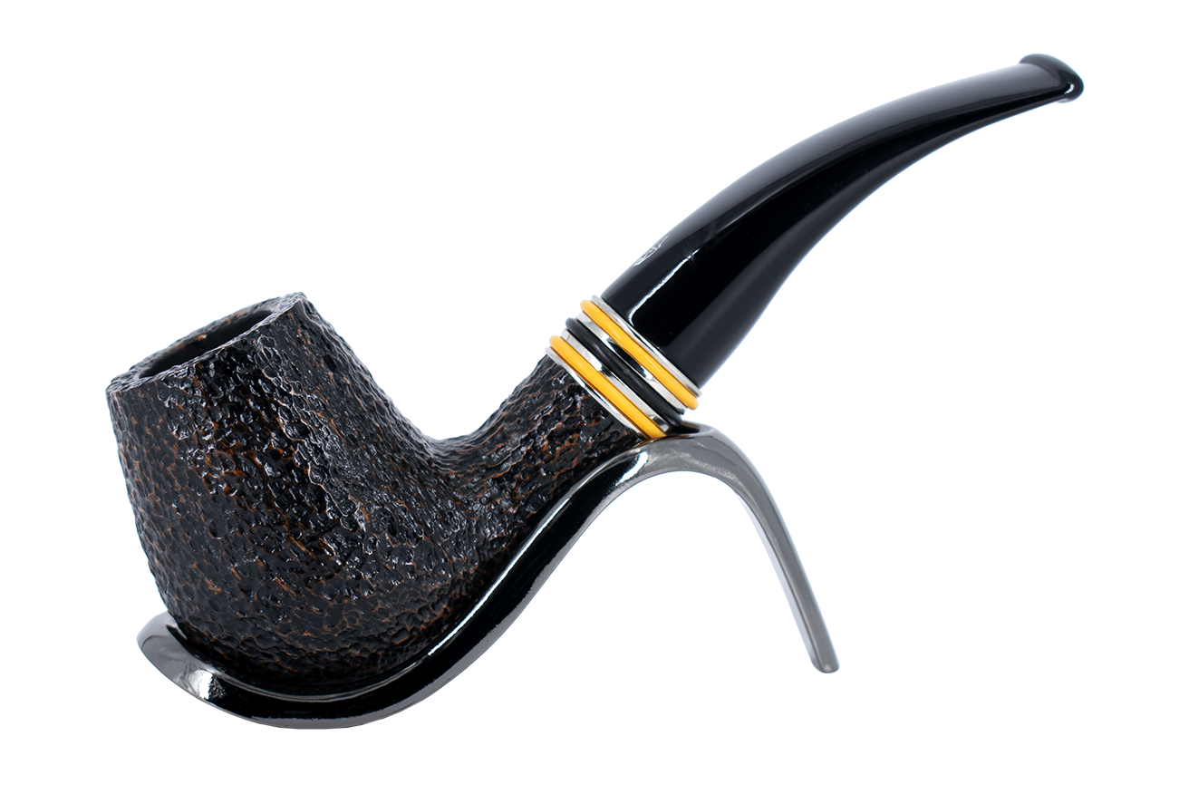 Savinelli Desigual Rustic 6mm Briar Pipe - Shape 628