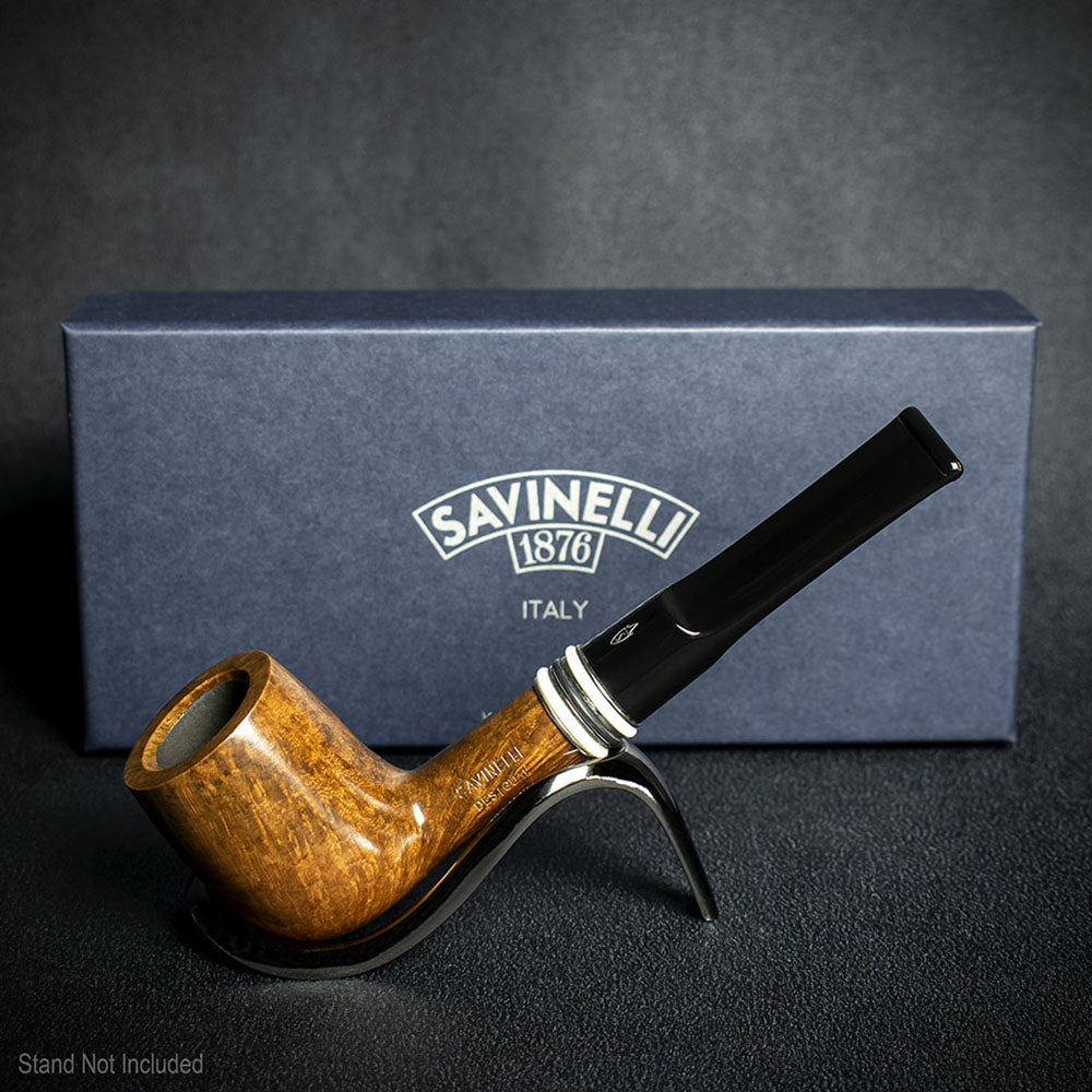 Savinelli Desigual Smooth 6mm Briar Pipe - Shape 127