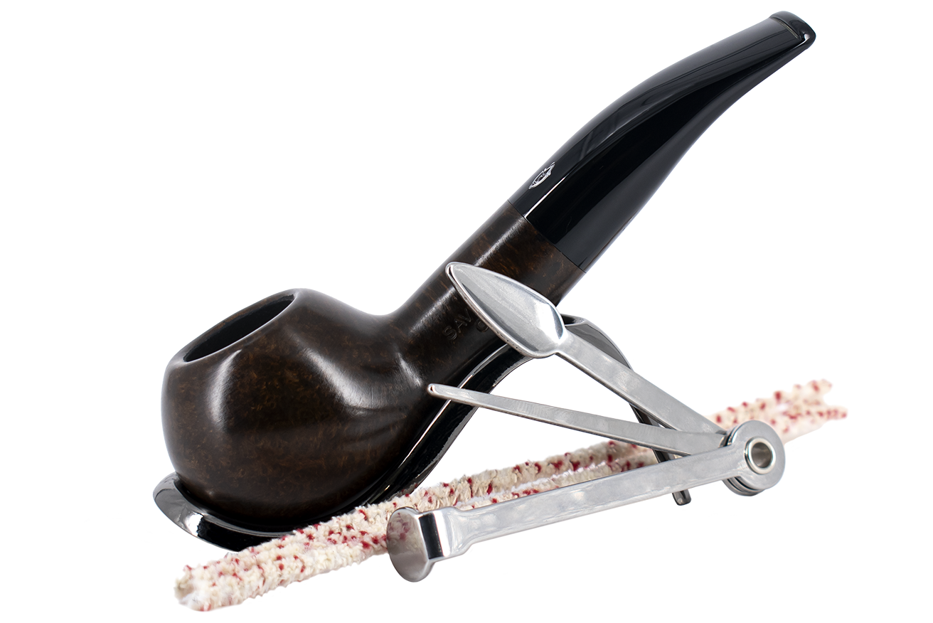 Savinelli One Smooth Brown 321 Pipe Starter Kit