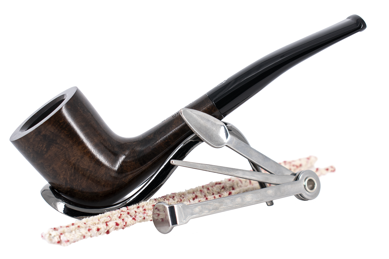 Savinelli One Smooth Brown 404 Pipe Starter Kit