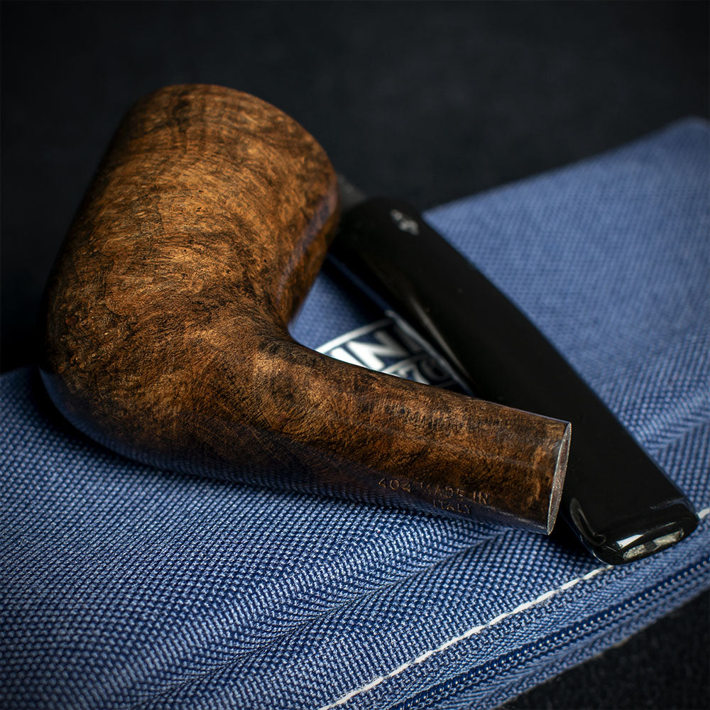 Savinelli One Smooth Brown 404 Pipe Starter Kit