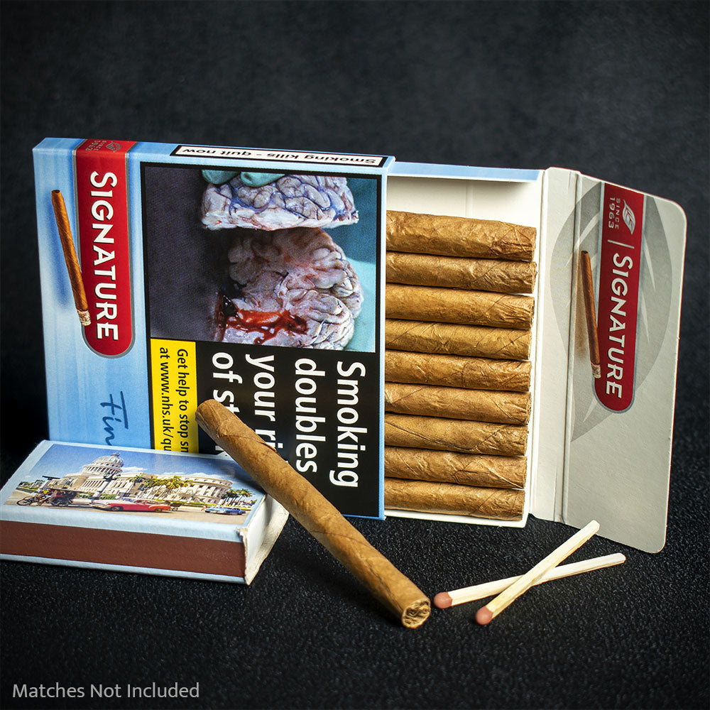 Signature Finos Small Cigars - Pack of 10